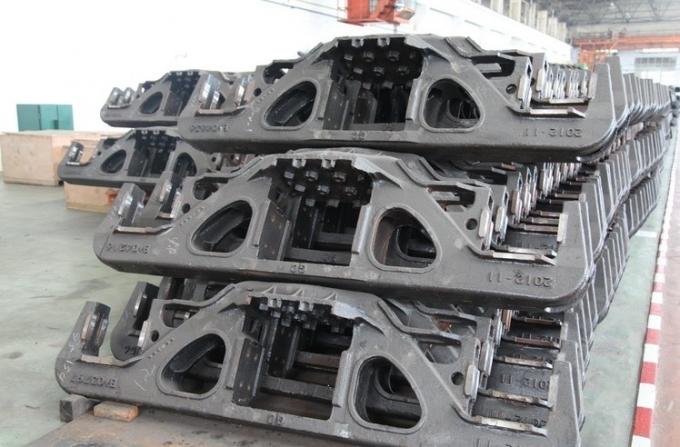 China railway casting bogie side frame